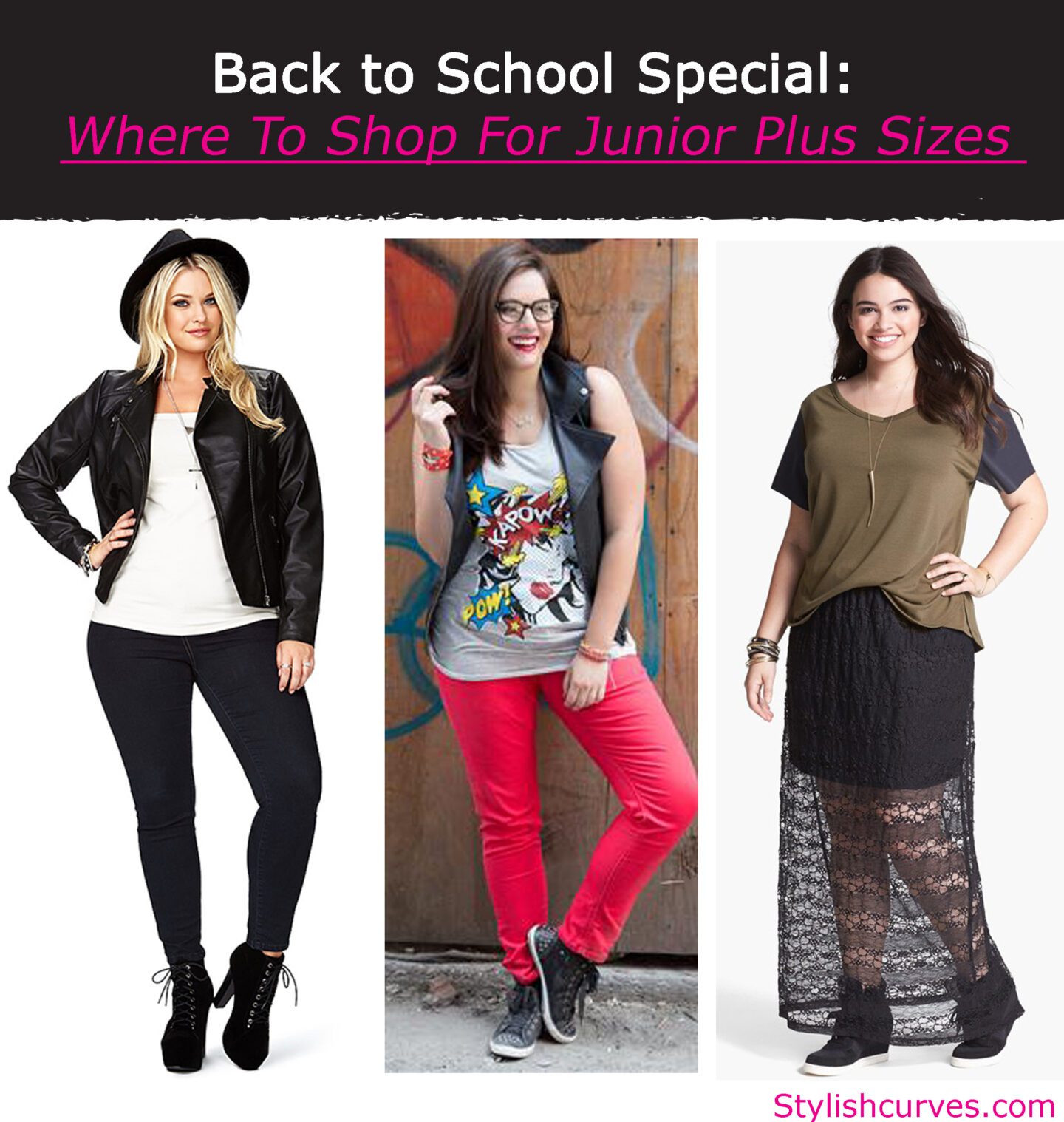 BACK TO SCHOOL SPECIAL: WHERE TO SHOP FOR JUNIOR PLUS SIZE CLOTHES ...