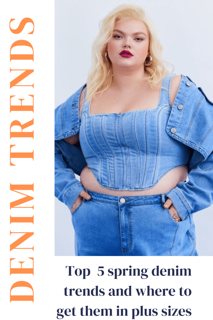 The Best Plus Size Denim Trends Worth Adding To Your Wardrobe