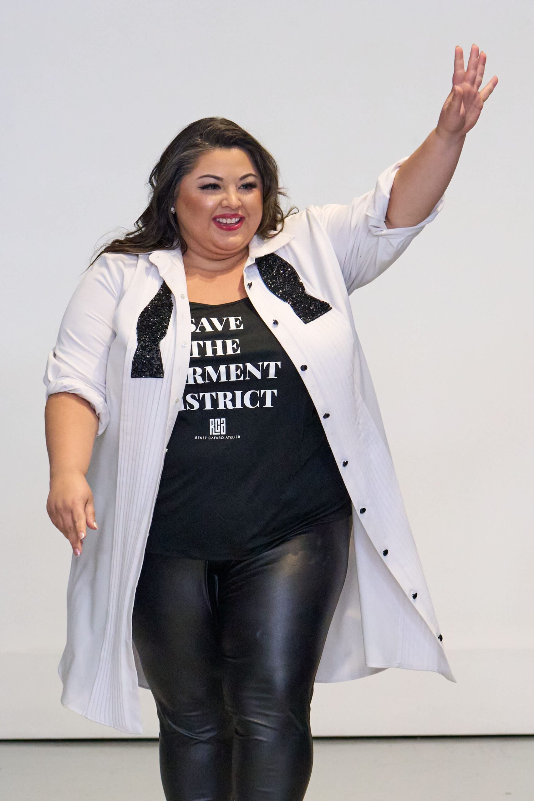 Renee Cafaro Atelier Size Inclusive Collection Shines At NYFW