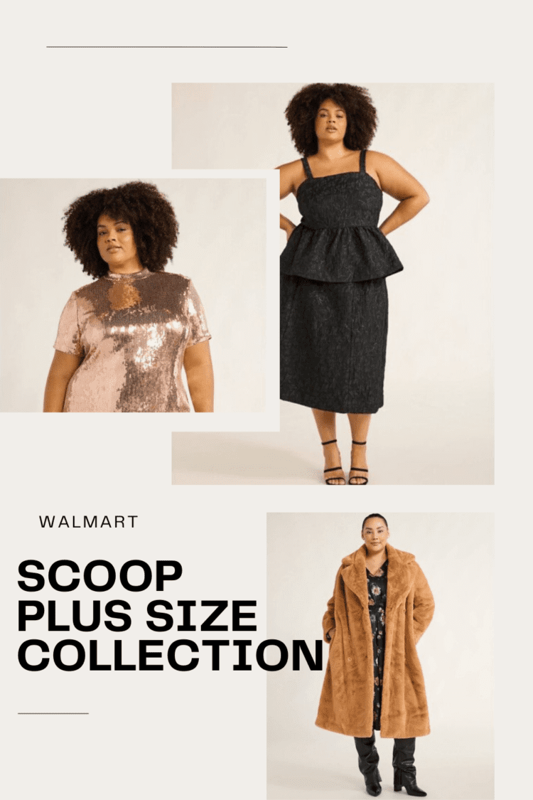 Walmart Launches Scoop Plus Size Holiday Collection Up To 28W