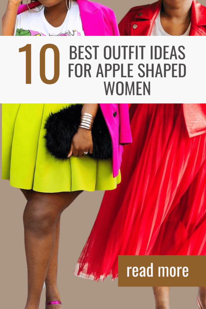 Flattering Outfits For Apple Shaped Plus Size Women